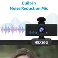 NexiGo N60 1080p Webcam with Microphone & Privacy Cover: Computer ...