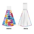 1 Pc Hanging Coral Velvet Hand Towel Is Light Breathable And Absorptive ...
