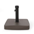 Shannon 55-pound Square Umbrella Base, Brown - Walmart.com