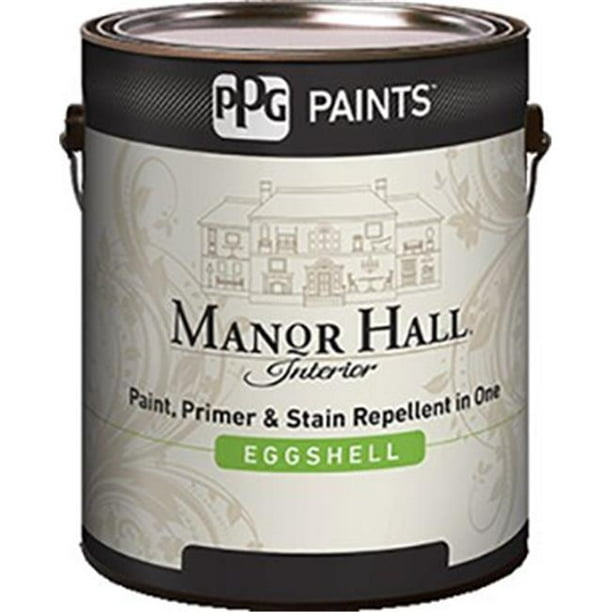 PPG Architectural 82-300-01 1 gal Manor Hall Interior Eggshell Latex ...