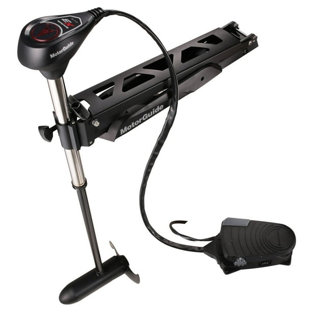 Attwood 940200170 MotorGuide X3 Foot Control Freshwater Trolling Motor - 55 lbs., 45", 12V ...