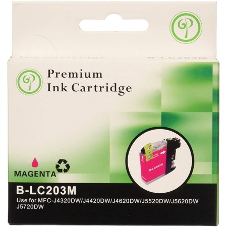 Monoprice 114147 MPI Compatible Brother LC203 Inkjet (High Yield) Ink ...