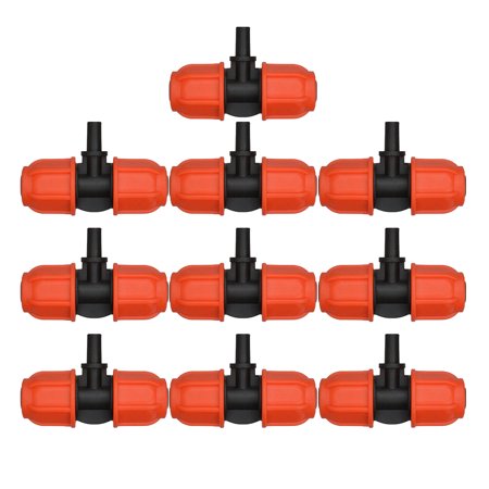 10 Pieces Irrigation Fittings Kit 9/12mm Garden Hose Quick Connectors ...