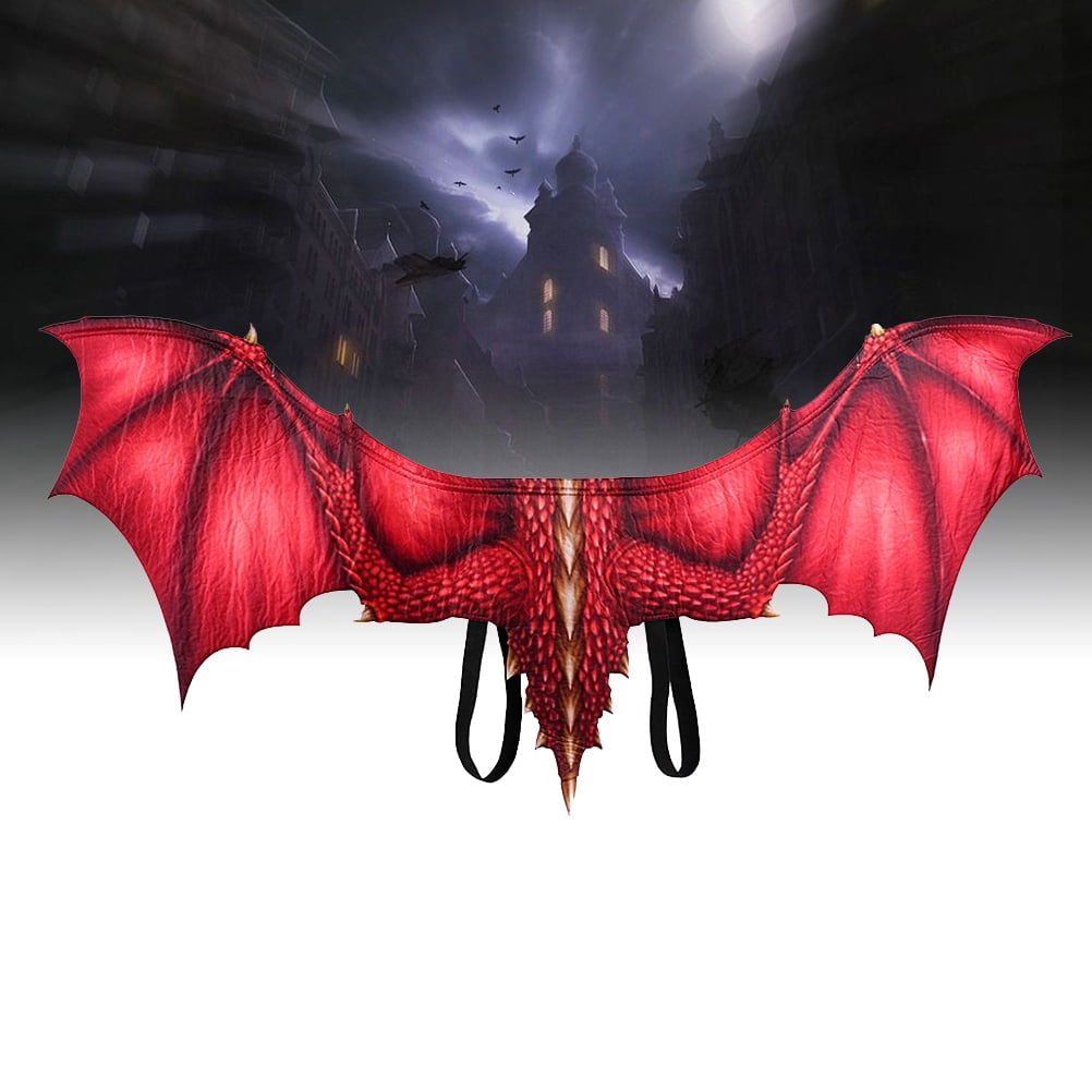 Red Halloween Dragon Wings Cosplay Performance Prop Decoración ...