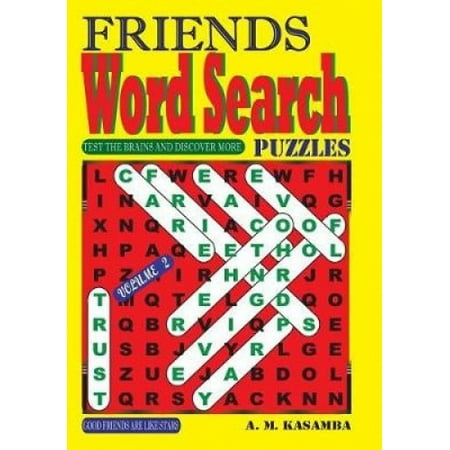 FRIENDS Word Search Puzzles | Walmart Canada