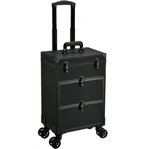 Omysalon Professional Makeup Artist Trolley with Rolling Wheels and ...