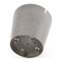 Ecopots Oslo Durable Modern Round Indoor/Outdoor Recycled Based ...