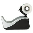 "Value Desktop Tape Dispenser, Attached 1"" Core, Black/silver | Bundle ...
