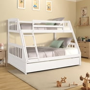 Ashley Furniture Dinsmore Metal Twin over Full Bunk Bed in Black and ...