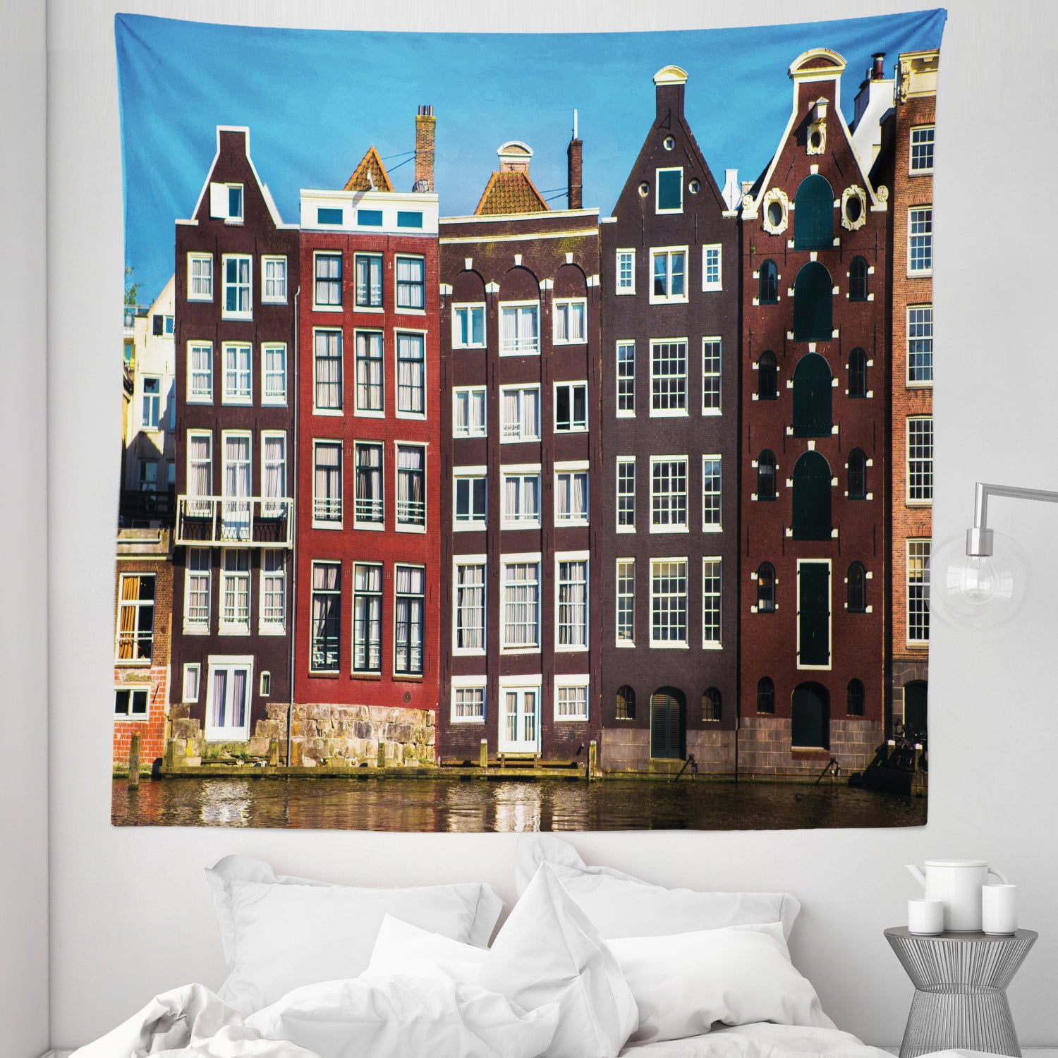 Amsterdam Tapestry, Medieval Buildings in the Netherlands Traditional ...