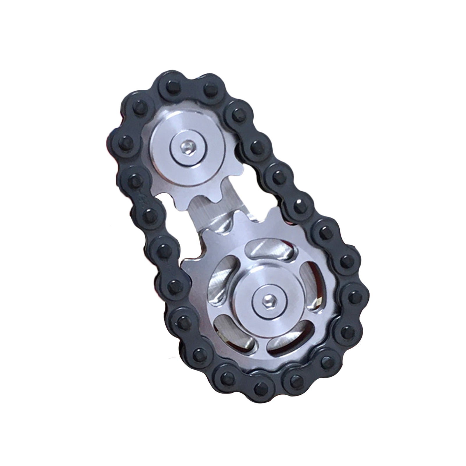 Fingertip Fidget Toy Portable Stainless Steel Gyro Sprocket Hand Fidget ...