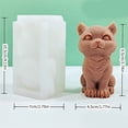 3D Silicone Mold Silicone Mold Craft Mould Cute Shape Statue Molds ...