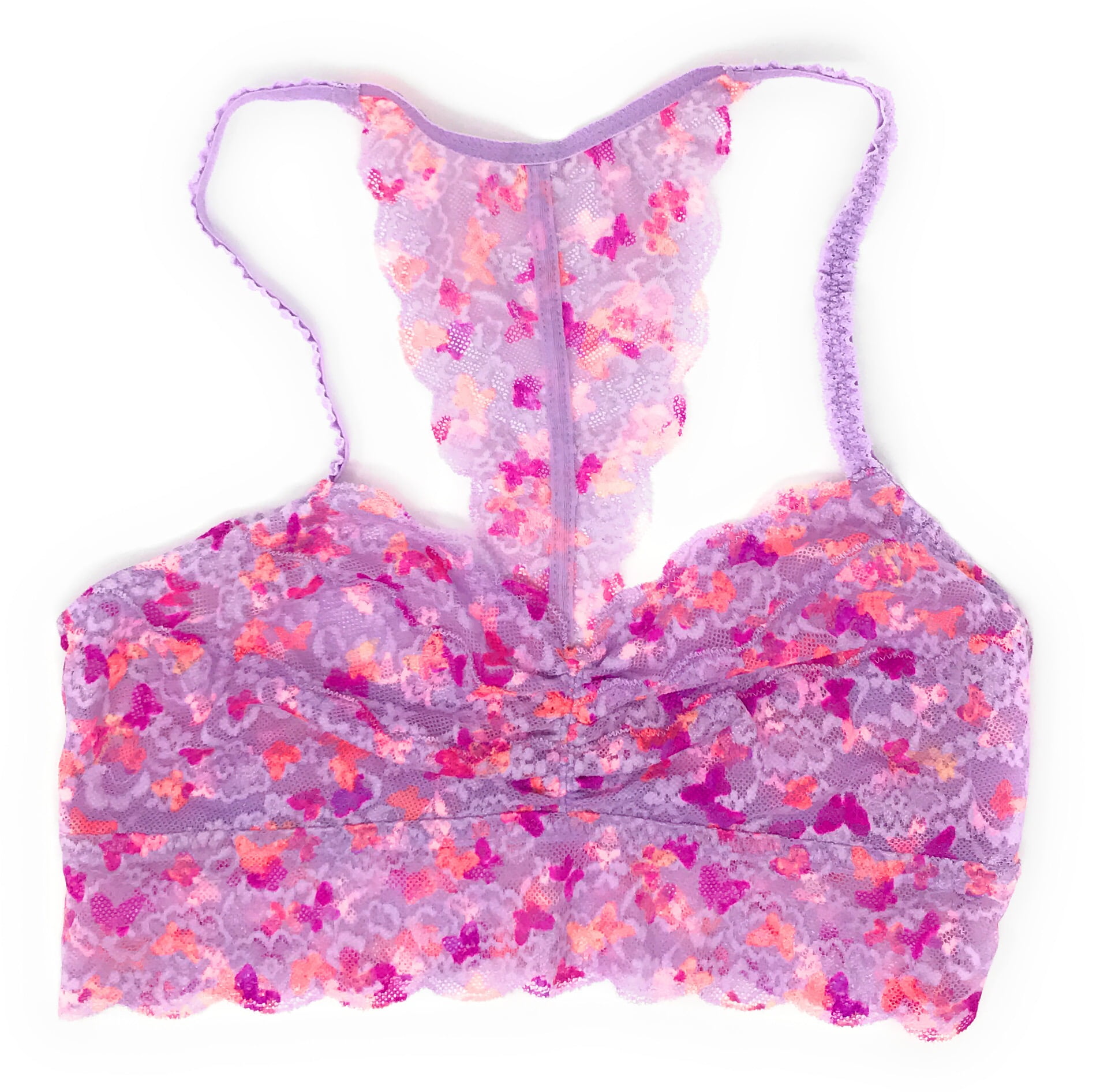 Victorias Secret Pink Lace Bralette
