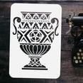 1pc Large Plastic Reusable Drawing Painting Stencils Templates for ...