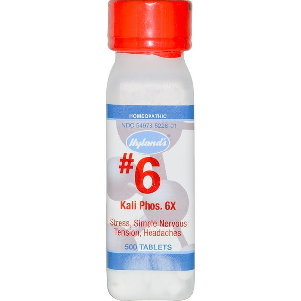 Hylands Kali Phos 6x 500 Tablets