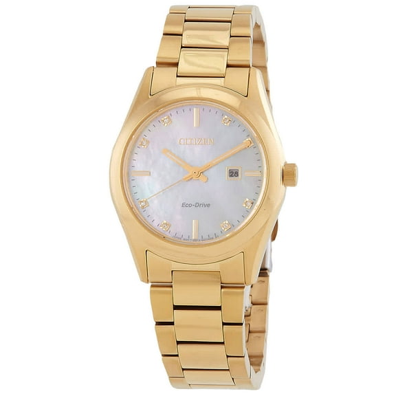 Citizen Women's Silhouette Mother of pearl Dial Watch - FE1180-65D ...