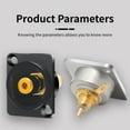 Alloy Female to Female Socket for Seamless Sound Video Connection for ...