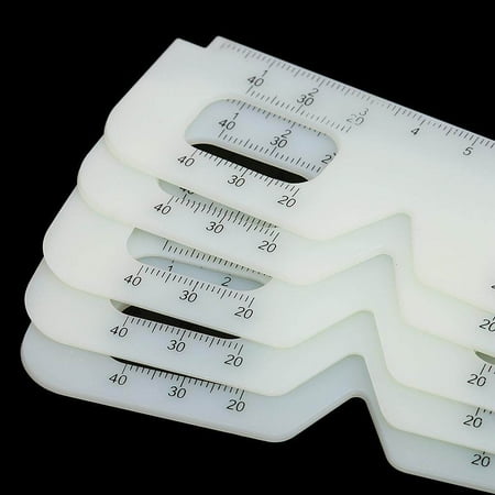 pitrice Beige Dam Board Optical Pupil Distance Ruler Plastic Ophthalmic ...