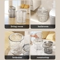 Clear Trash Can with Lid, Round Trash Can with Press Type Lid and ...