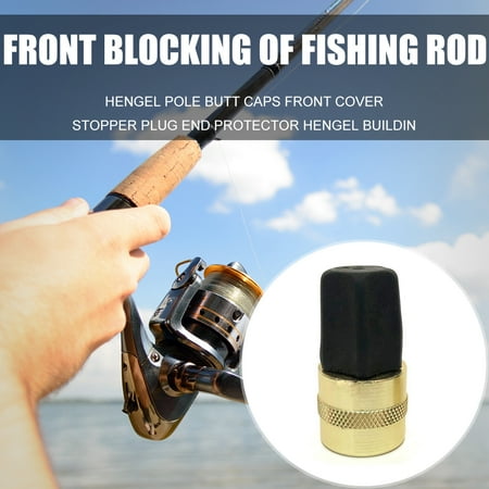 Mymisisa Fishing Rod Butt Caps Protector Fish Pole Front End Plug ...