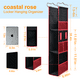 coastal rose Locker Organizer Shelf Hanging Locker Accessories Shelves ...