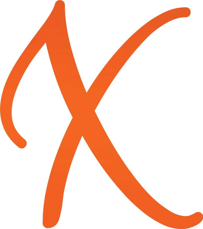 Acrylic Sign Letters,Wedding X Script, 2'' Tall Fluorescent Orange ...