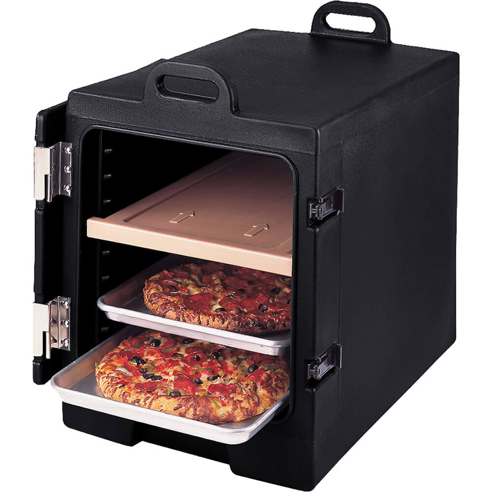 Cambro Insulated Food Carrier For 13x18 Sheet Pans Stackable Black Cambro Insulated Food Carrier For 13x18 Sheet Pans Stackable Black