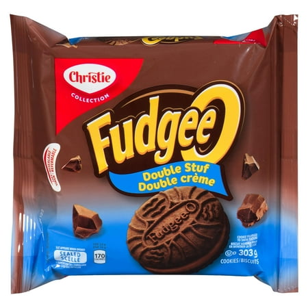 Fudgee-O Double Stuf Creme Filled Sandwich Cookies 303G, 303 g - Walmart.ca