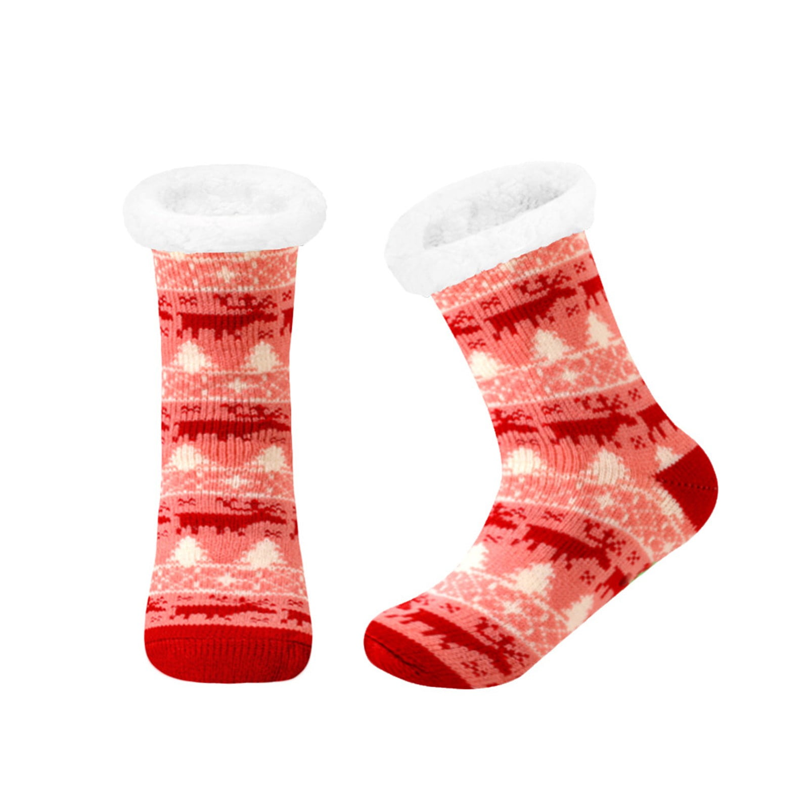 Click here for Seductiva Under $10 Socks Red Christmas Print Sock... prices