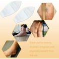2 Pcs Open Toe Compression Sock Aid for Easy Slide - Slip Stocking ...