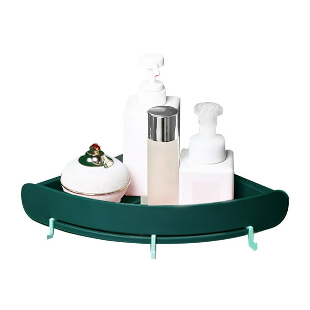 Bathroom Shelf Organizer Snap Up Shelf Corner Shelf Punch-Free Bathroom ...