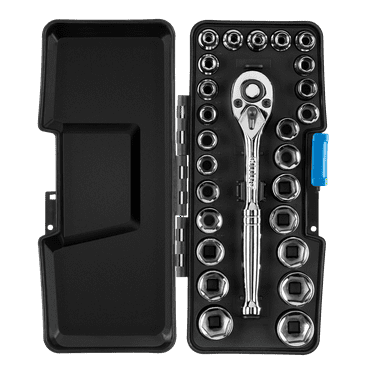 Hyper Tough 89-Piece Black Household Tool Set - Walmart.com