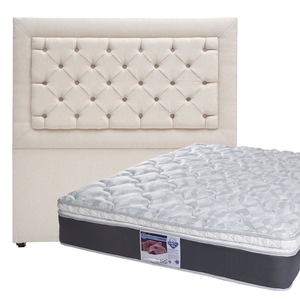 Colchón Individual + Cabecera Spring Air Dicasa Marte Mary | Walmart en ...