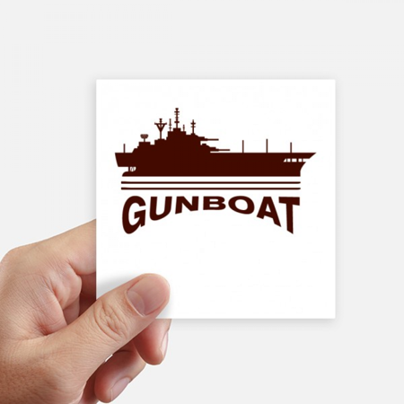 Artillery Bombs Ships Command Fighting Sticker Square Waterproof ...