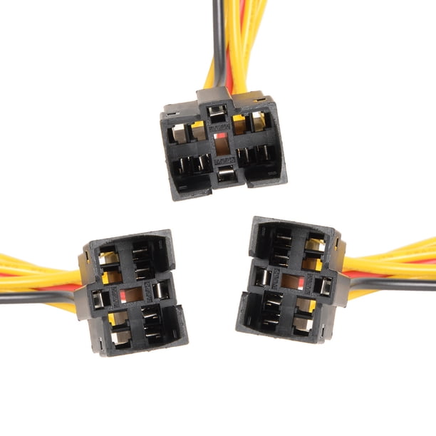 3 Pcs J25-C-20 20cm Long 5-cable Wired Connector Adapter for Push ...