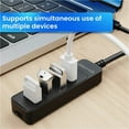 4-Port USB 3.0 Hub with Power Adapter & Type-C - Multi Splitter ...