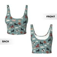 Sports Bras For Women - Horse Cow Pig Sheep Rabbit Bird Seamless Yoga ...