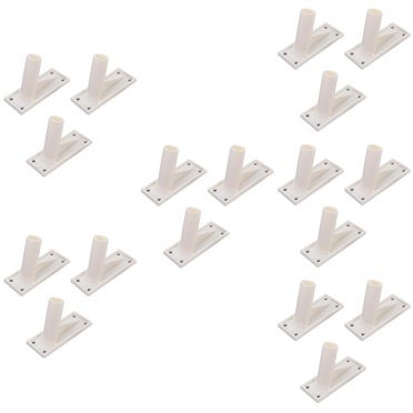 Natural Bamboo Poles, 6 Feet, 1.5 Inch Dia for Indoor/Outdoor Gardening ...