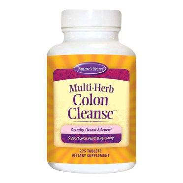 Nature's Secret Super Cleanse Capsules, 200 Ct - Walmart.com