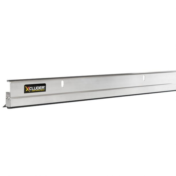 Xcluder 36” Standard Rodent Proof Door Sweep, Anodized Aluminum; Stop ...