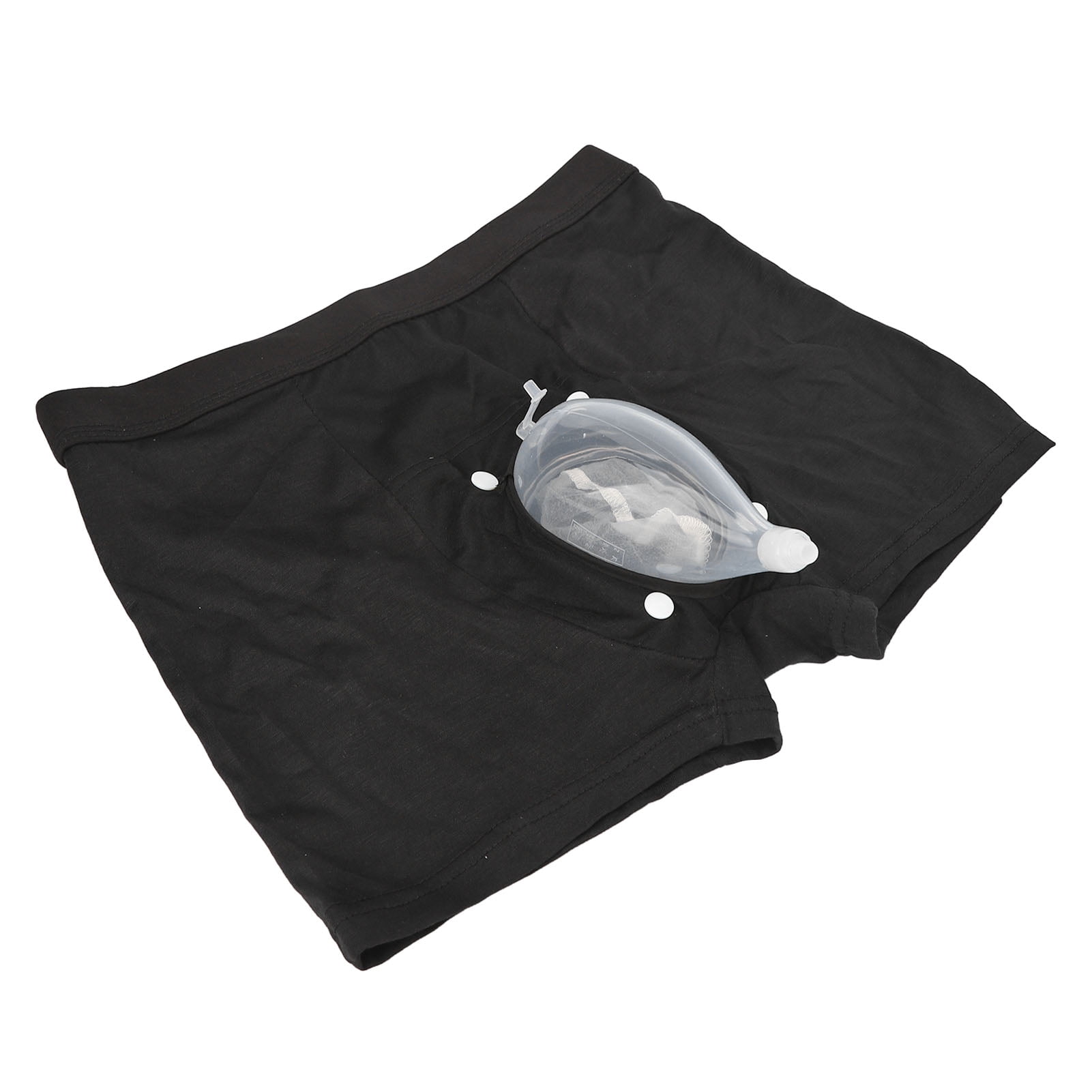 Wearable Men Urinal Bag Men Urinal Pee Holder Elastic Waistband Prevent Leakage With Urine
