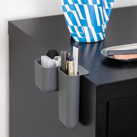 Desktop Monitor Pen Holder Desk Stationery Office Pen Adhesive Design ...