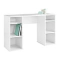 Mainstays 4-Cube Storage Desk, White Grain - Walmart.com