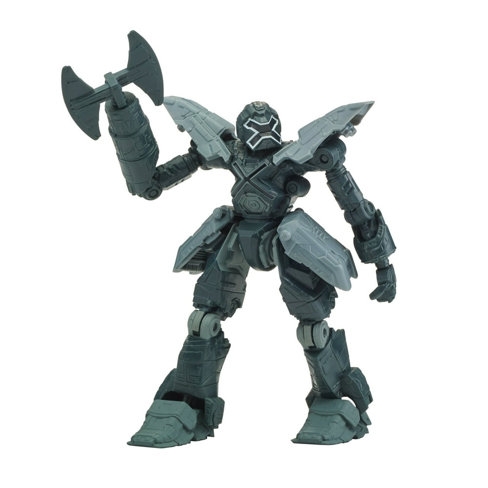 Bandai America - Mech-X4 5 Inch Stealth Mode Robot with Plasma Axe ...