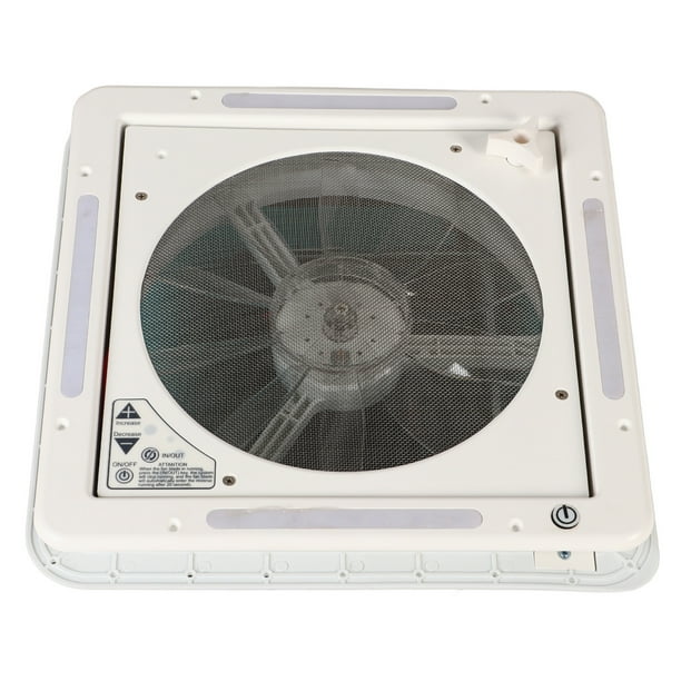 RVs Roof Vent Fan, Air Ventilation Ceiling Fan Low Noise Dual Mode 4 ...