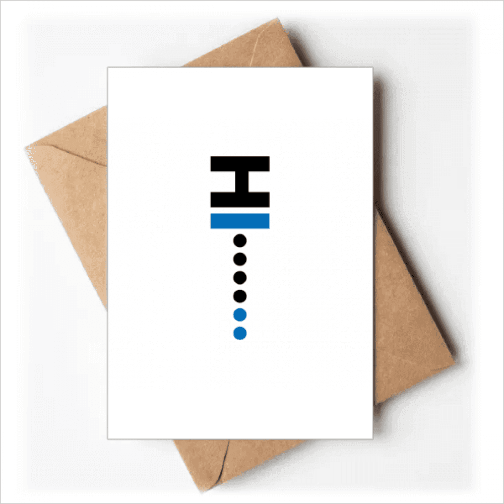 Morse Code Hello Dot Line Expression Greeting Cards You are Invited ...