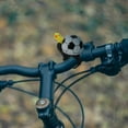 LOLIPPYY Lovely Football Design Bike Bell for Road Or Mountain Bikes with Professional Sound ...