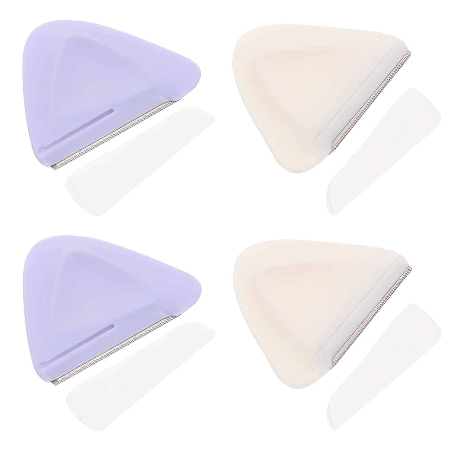 4 Pcs Eyebrow Razors Triangular Shape Eyebrow Shaper Face Razor ...