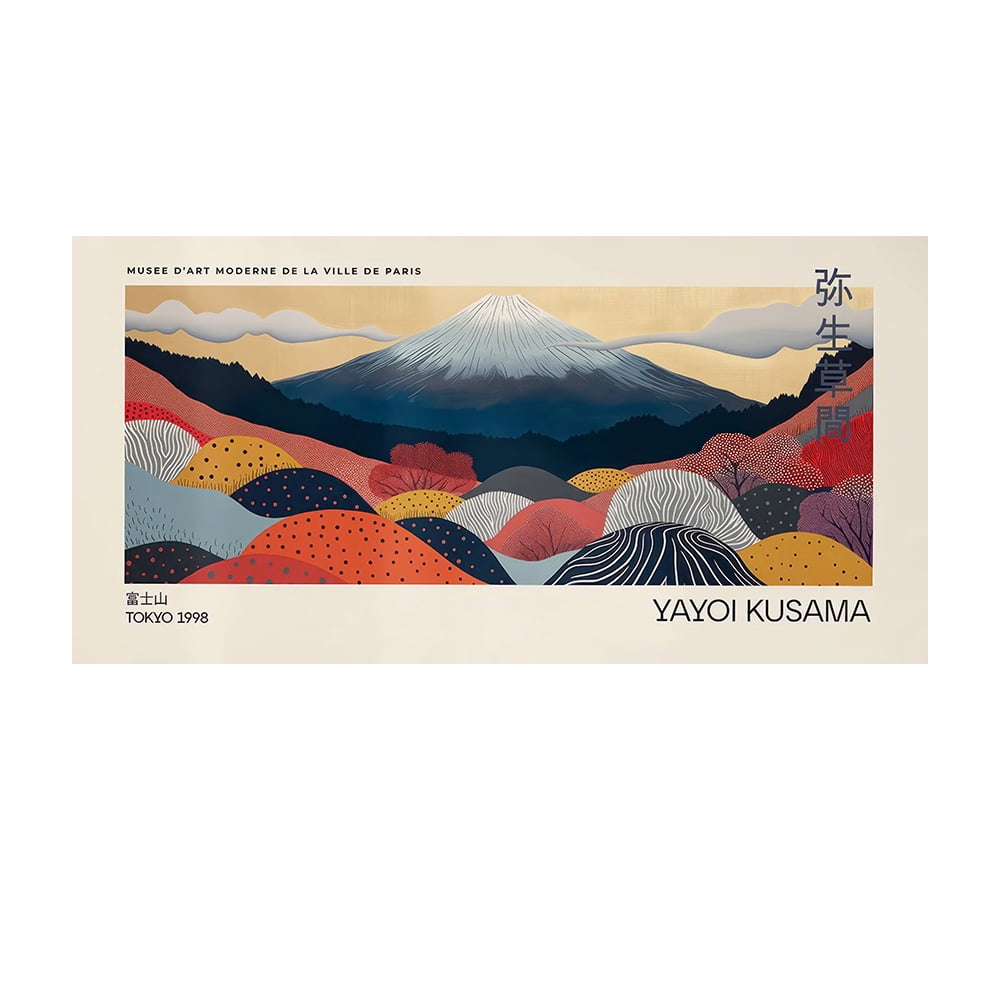 Click here for Nobrand Yayoi Kusama Canvas Wall Art Japanese Abst... prices