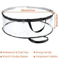 Cozival Wreath Storage Bag, Clear Wreath Storage Bag - Protective ...